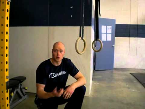 Inverted Ring Rows elbows wide - YouTube