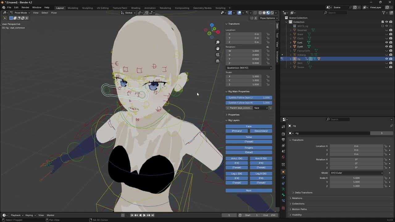 Blender 4+ Rigyfy Rig to Unreal Engine 5+ Retarget animations - Without Plugins! - YouTube