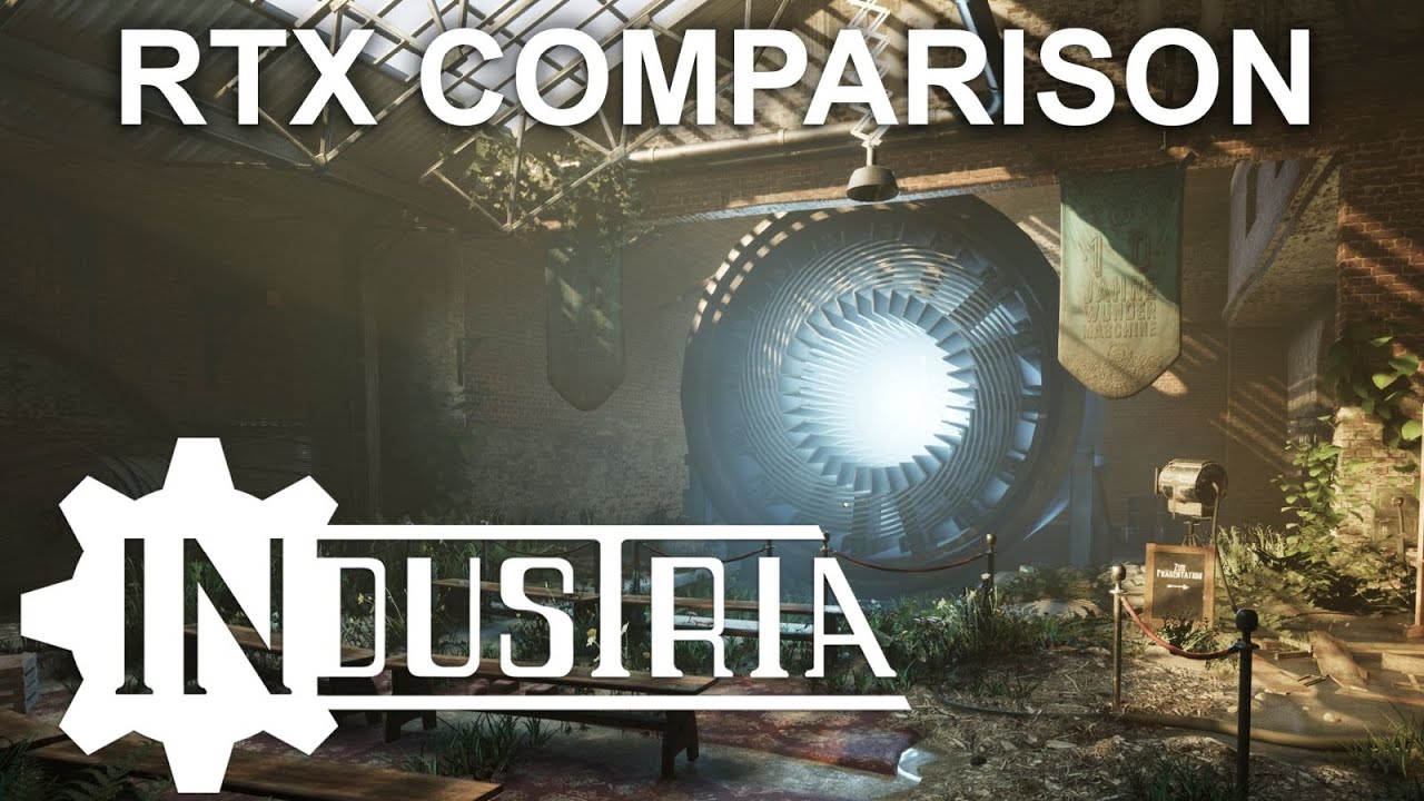 INDUSTRIA RTX Ray Tracing Graphics Comparison - YouTube