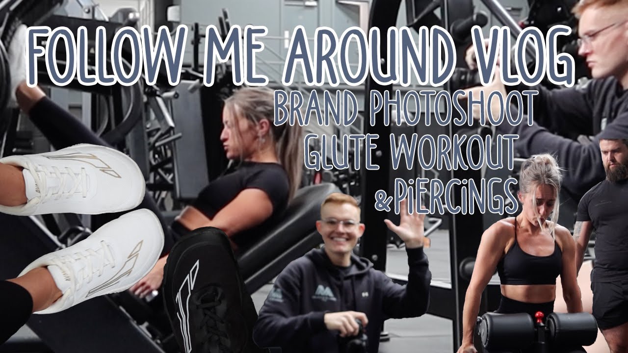VLOG: An exciting brand photoshoot, full glute workout & impromptu ...