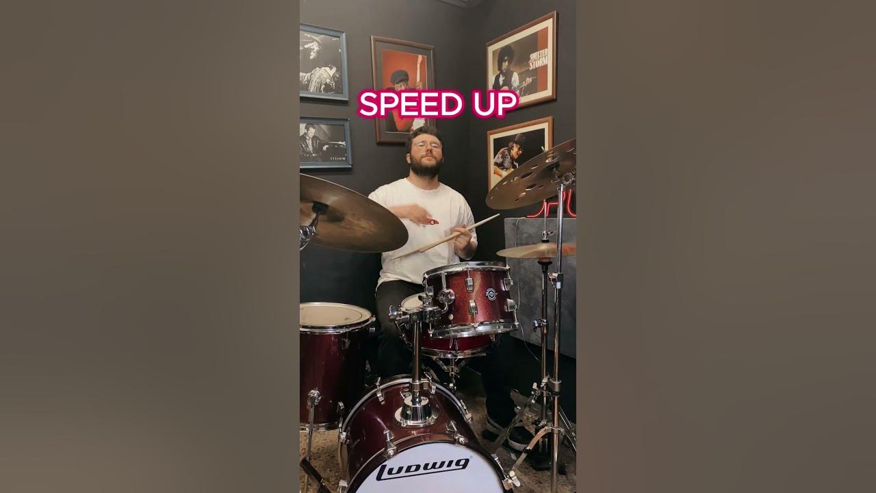 16th Note Right Hand Lead Triple Paradiddle Drum Fill - YouTube