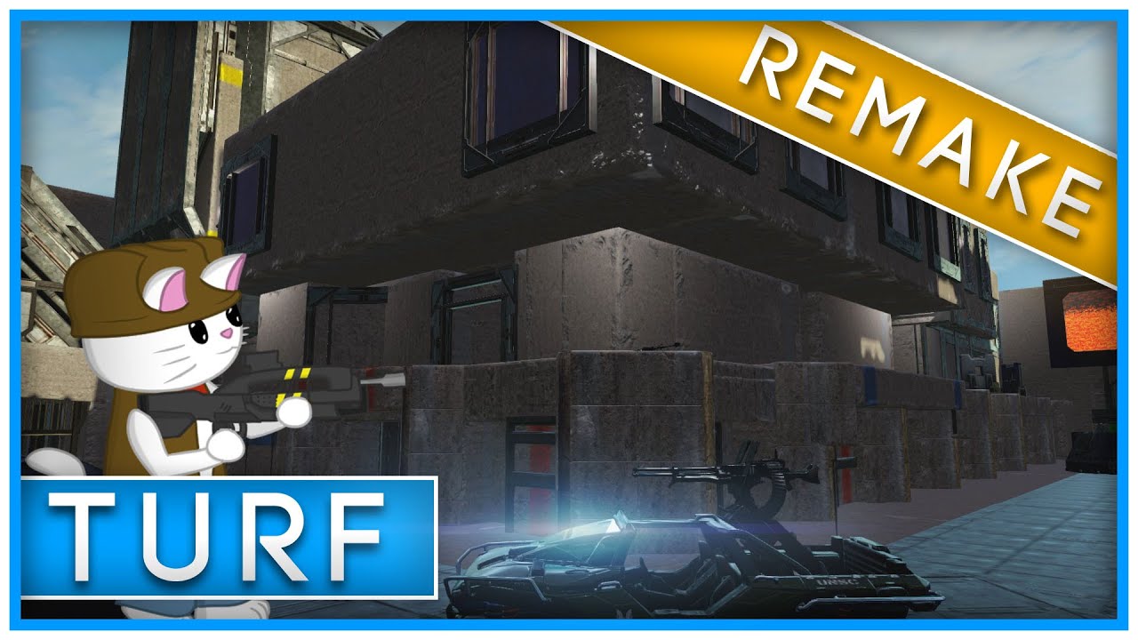 Halo: MCC Epic Forge Maps #18 - Turf "Halo 2 Anniversary Remake" - YouTube