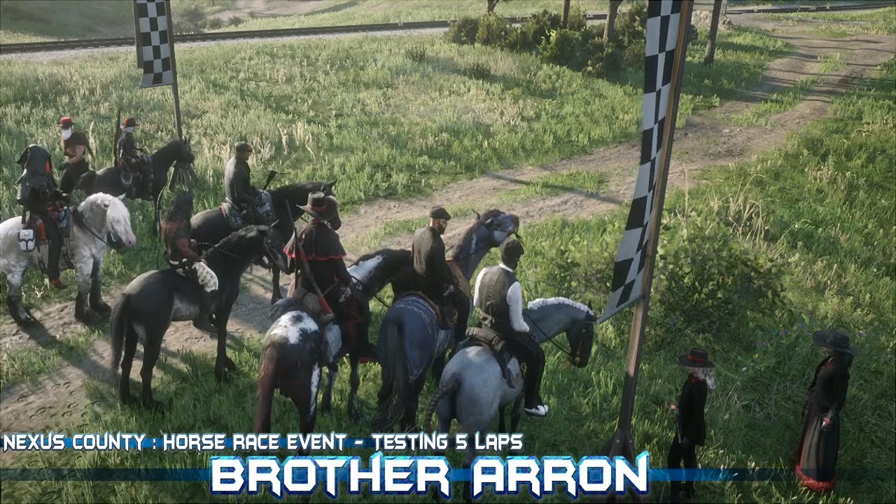 Nexus County : Horse Race Event - Testing 5 laps - YouTube