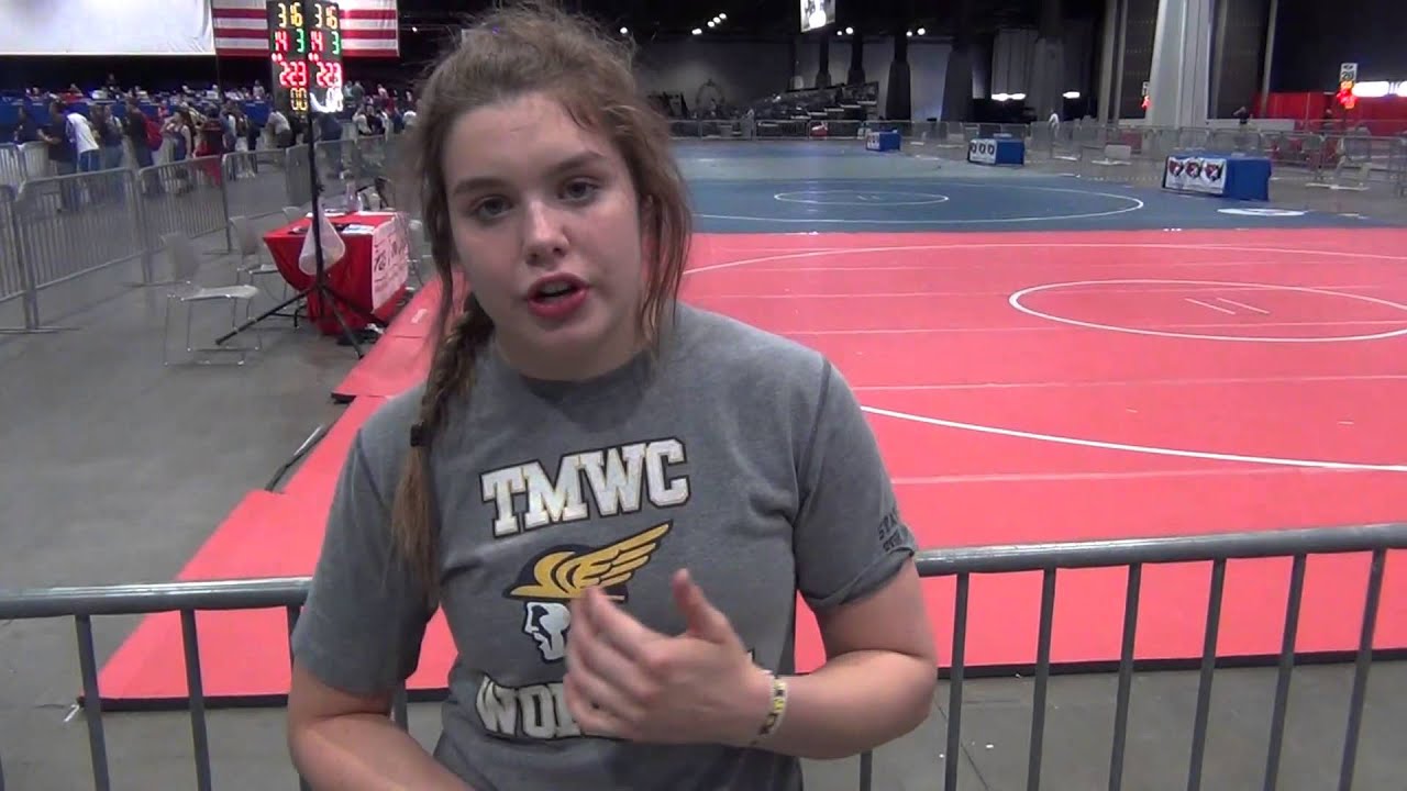 Kendall Reusing of CA, Western Jr Women Regional 172 champion - YouTube