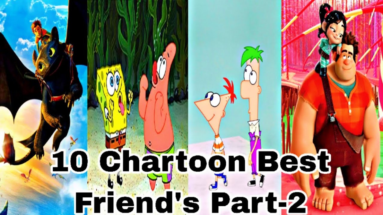 Top 10 Most Popular Cartoon Best Friend's Part-2 #viral #top10 #cartoon ...