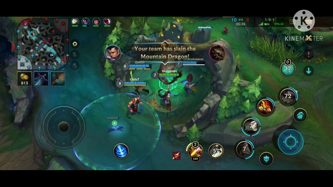 blue gamer play league of legends first time - YouTube