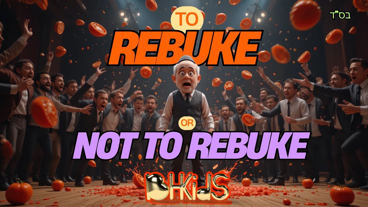 To Rebuke Or Not- Helping Friends the Torah Way | BH KIDS - YouTube