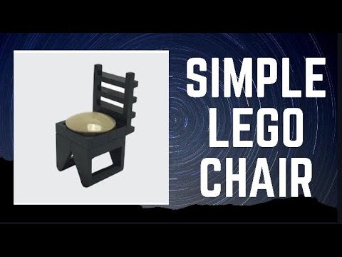 Simple and easy Lego chair - YouTube