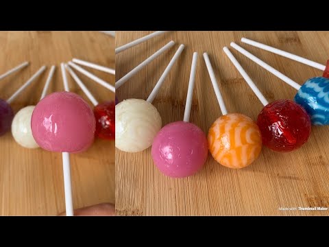 EVDE SAKIZLI LOLİPOP TARİFİ!!!