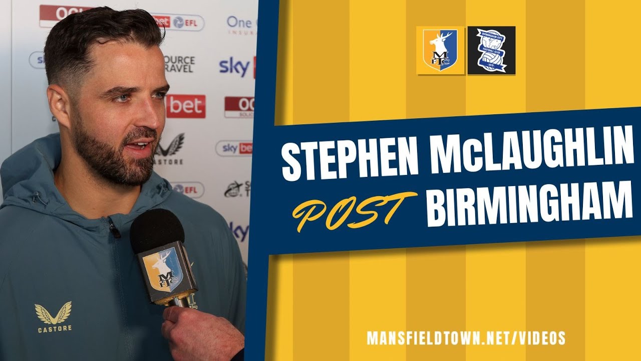 Stephen McLaughlin post Birmingham - YouTube