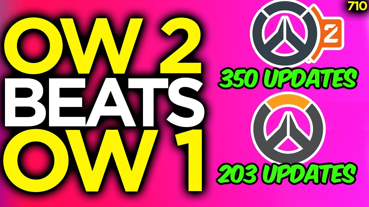 Overwatch 2 Almost Has Double The Updates of OW 1 | Overwatch 2 - YouTube