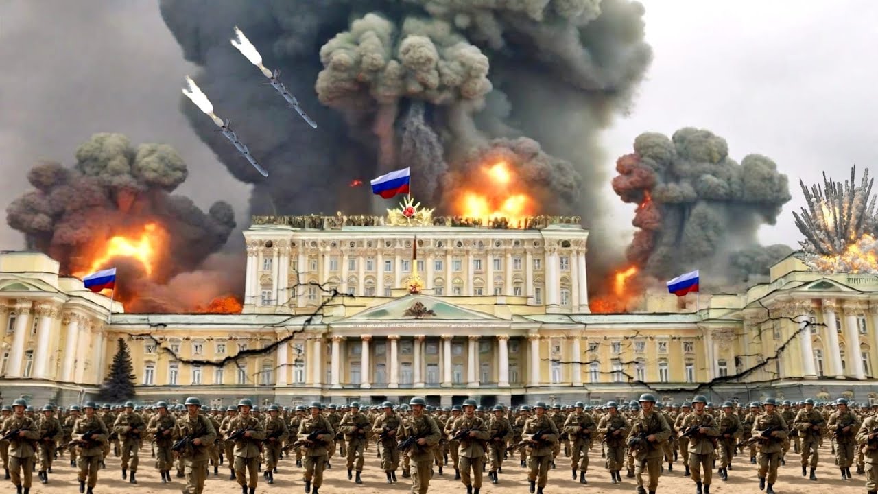TODAY! BIG Explosion In Moscow, PUTIN'S Presidential Palace Destroyed ...