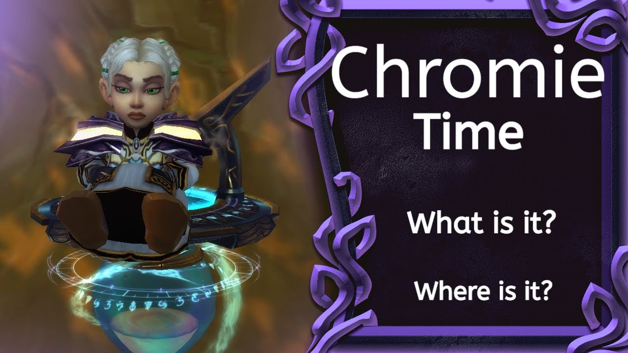 What is Chromie Time? Shadowlands PrePatch - YouTube