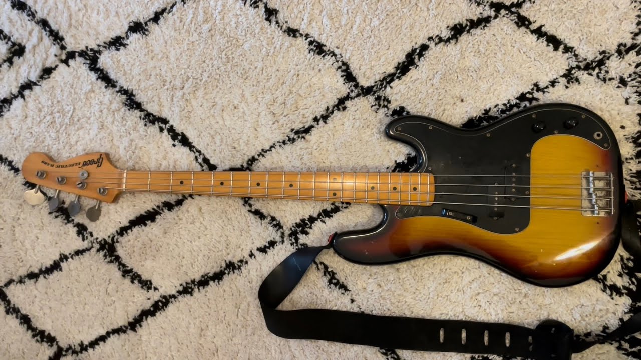 1977 Greco Precision Bass - YouTube