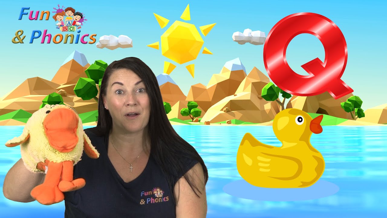Learn the letter and sound /qu/ with Claire @ Fun and Phonics - YouTube