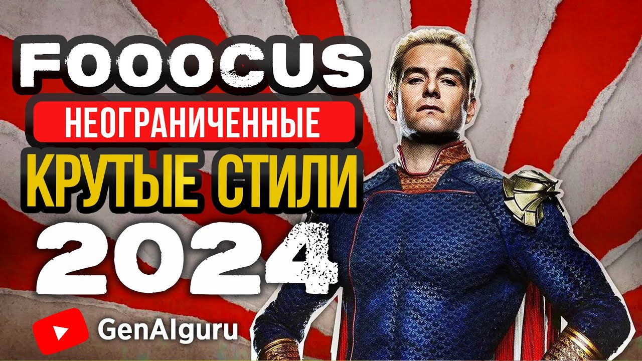 Крутые стили изображений с LORA для FOOOCUS на слабом ПК - YouTube