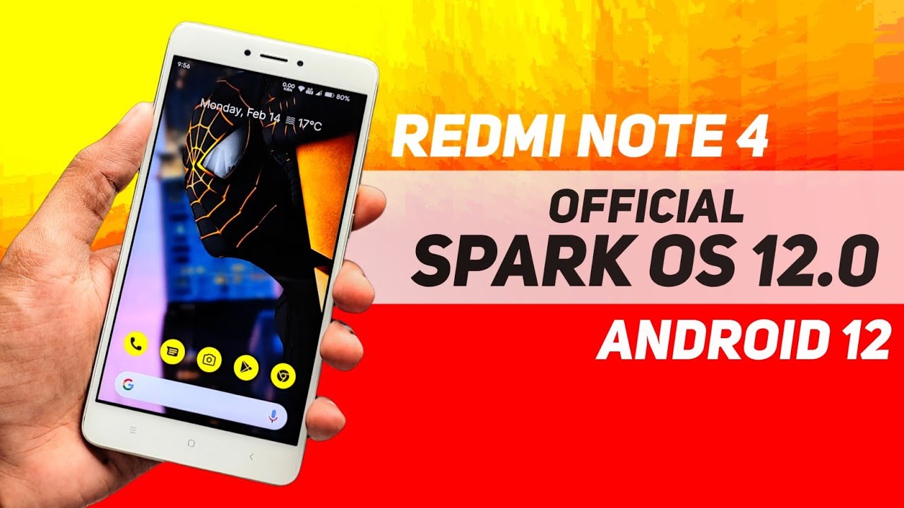Redmi Note 4 - Spark OS 12.0 Official - Android 12 - February Security ...