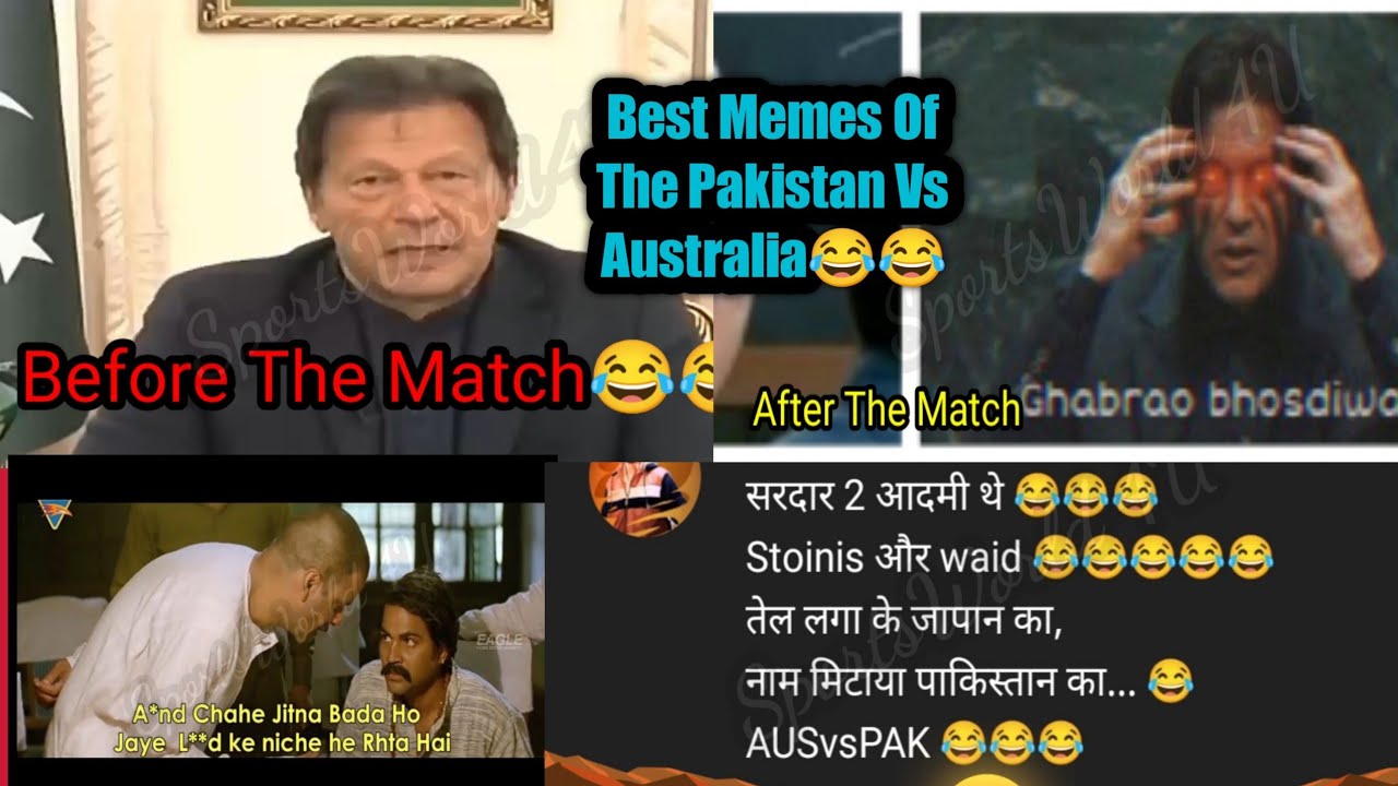 😂😂Pakistan Vs Australia Semifinal ICC T20 2021 Mauka Mauka Moments ...