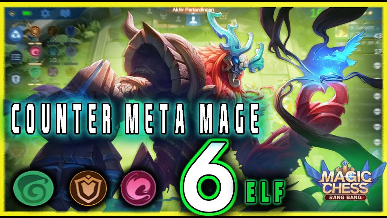 COUNTER MAGE DI META SEKARANG! KASIH SPLASH DAMAGE ELF LANGSUNG HANGUS ...