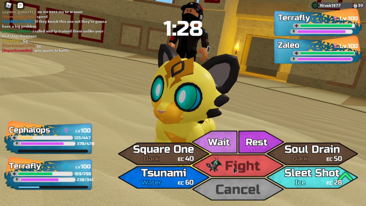 Cephalops and Terrafly sweep - Loomian Legacy PVP - YouTube