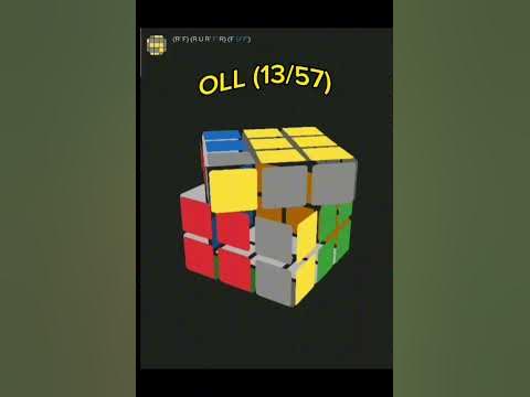 OLL (13/57) #speedcubing #oll #rubikscube #lentejas - YouTube