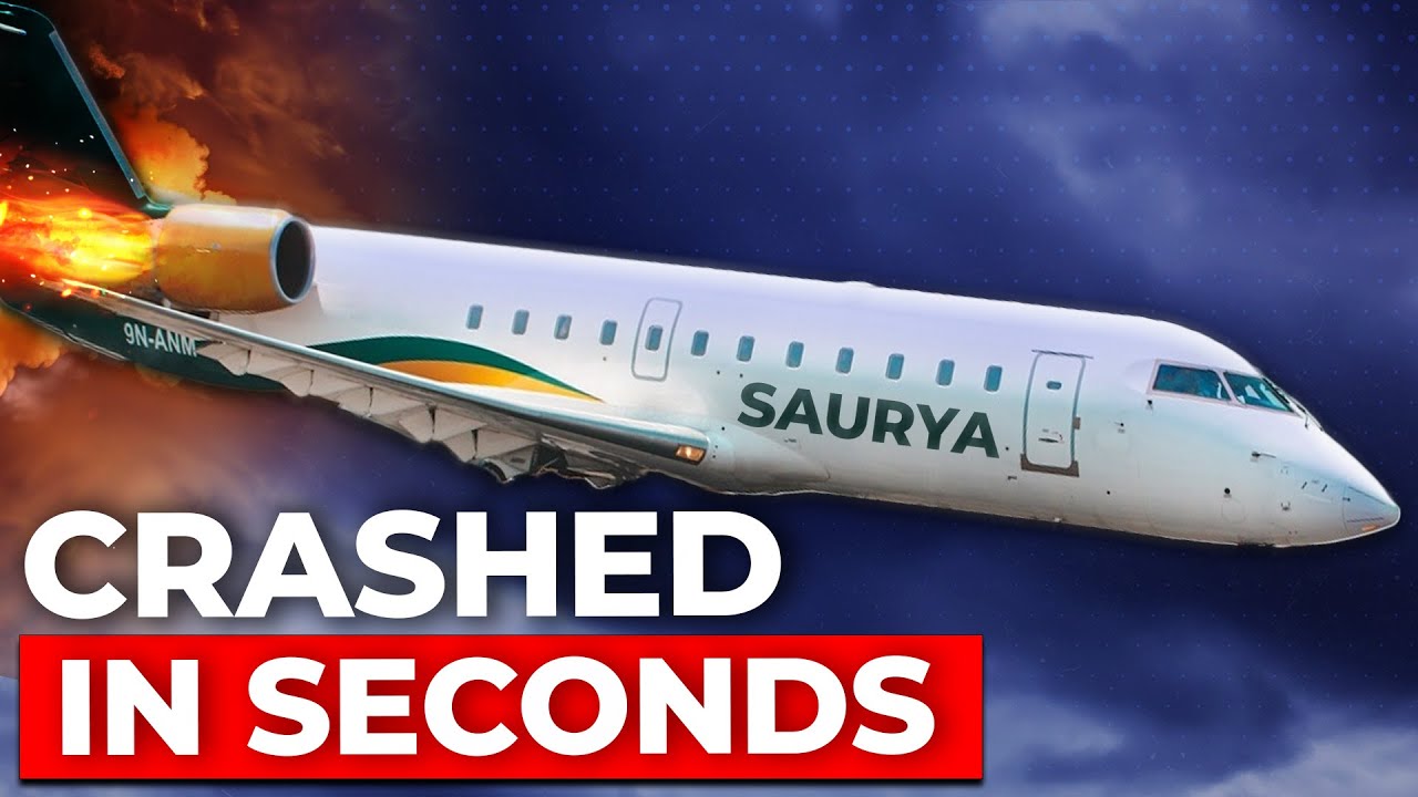 Crashed in Seconds - Saurya Airline Plane Crash - YouTube