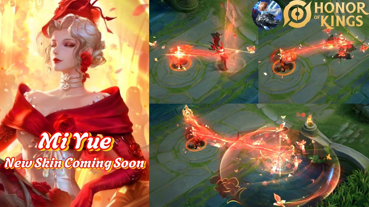 [ HoK China ] Mi Yue’s new Epic skin will launch in China Server | Skin ...