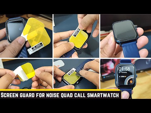 Screen guard for Noise Quad Call 1.81" Display Smartwatch screen ...