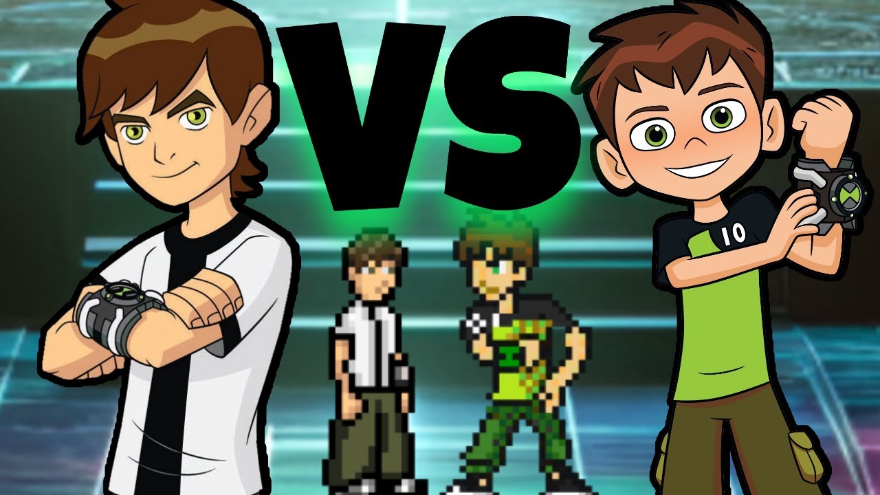 Ben 10 Vs Ben 10 Reboot - MUGEN - YouTube