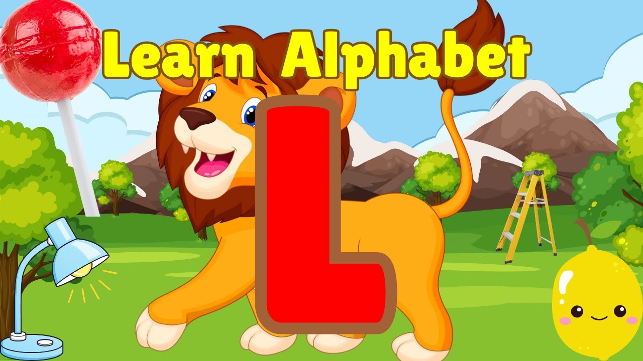 🎵 Learn Letter L | L for Lion, Lemon, Lollipop & More | Fun Alphabet ...