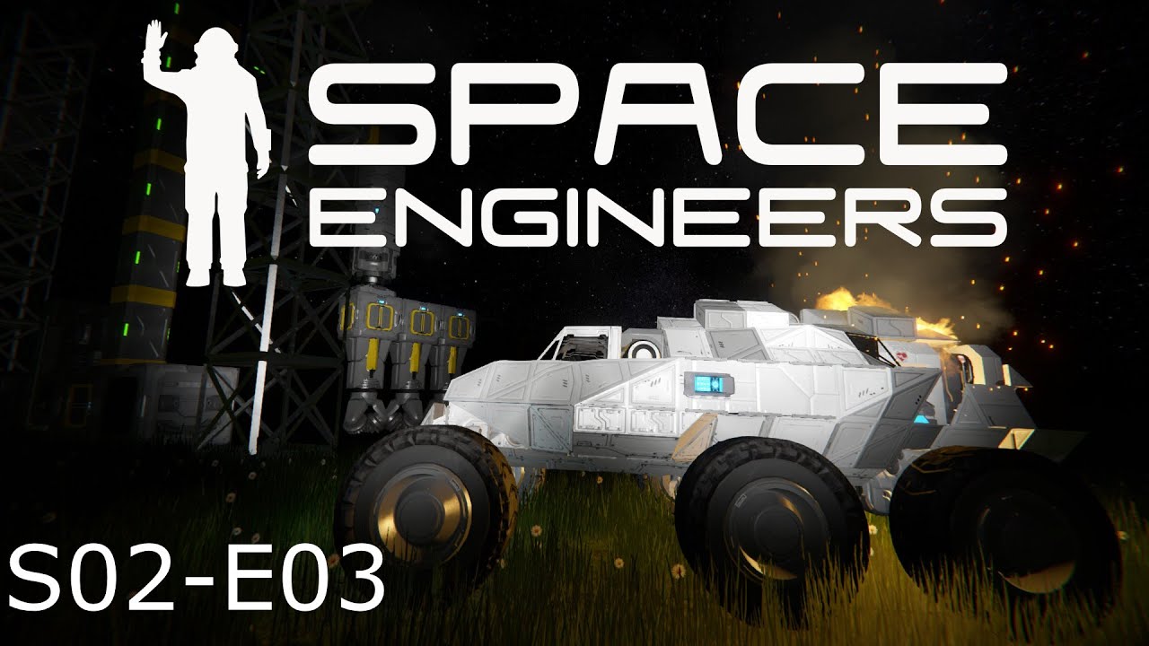 Space Engineers S02 E03, Rover rescue? - YouTube