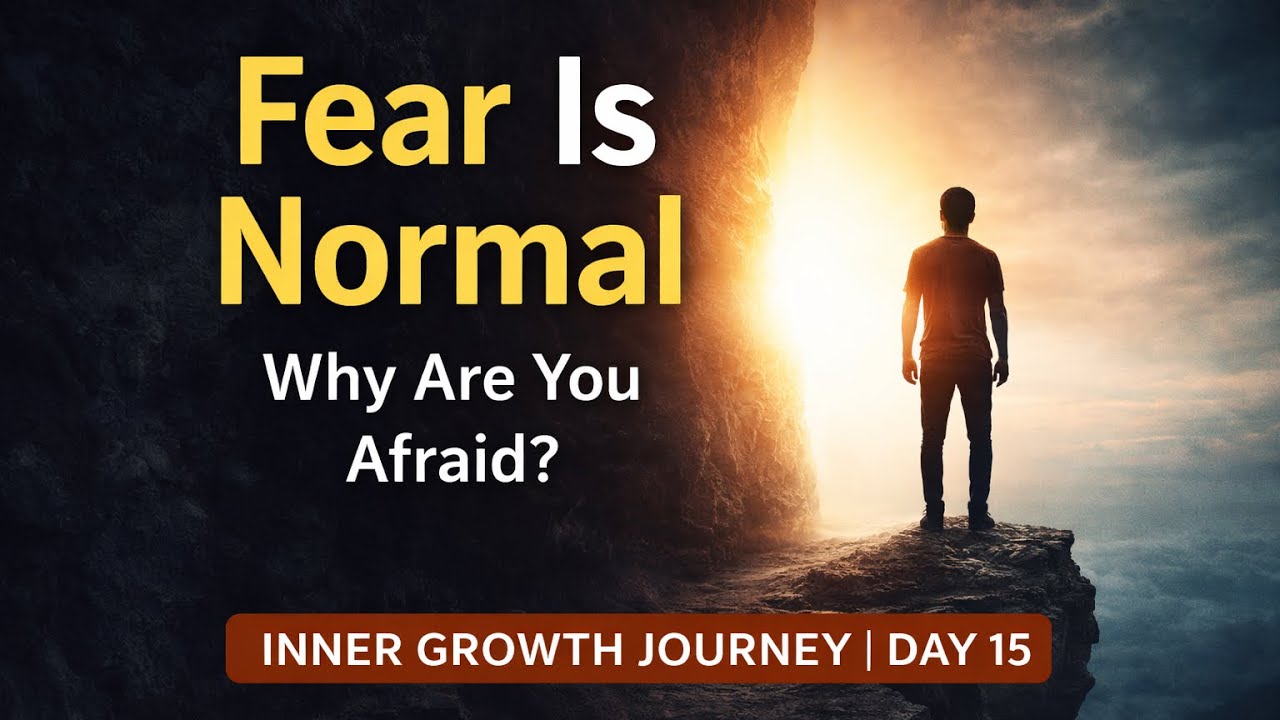 Fear Is Normal. Are You Running From It? - YouTube