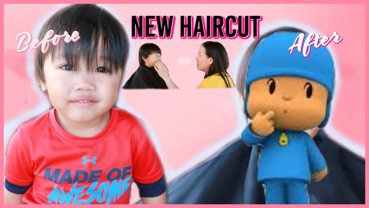 JACE NEW HAIRCUT by MOMMY - YouTube