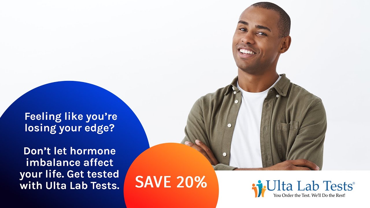 Hormone Lab Tests for Men - Save 20% #30732 - YouTube