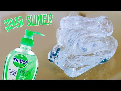 Şeker ve Sıvı Sabun ile Slime Nasıl Yapılır, SLİME TEST, Boraksız Tutkalsız slaym nasıl yapılır, dıy