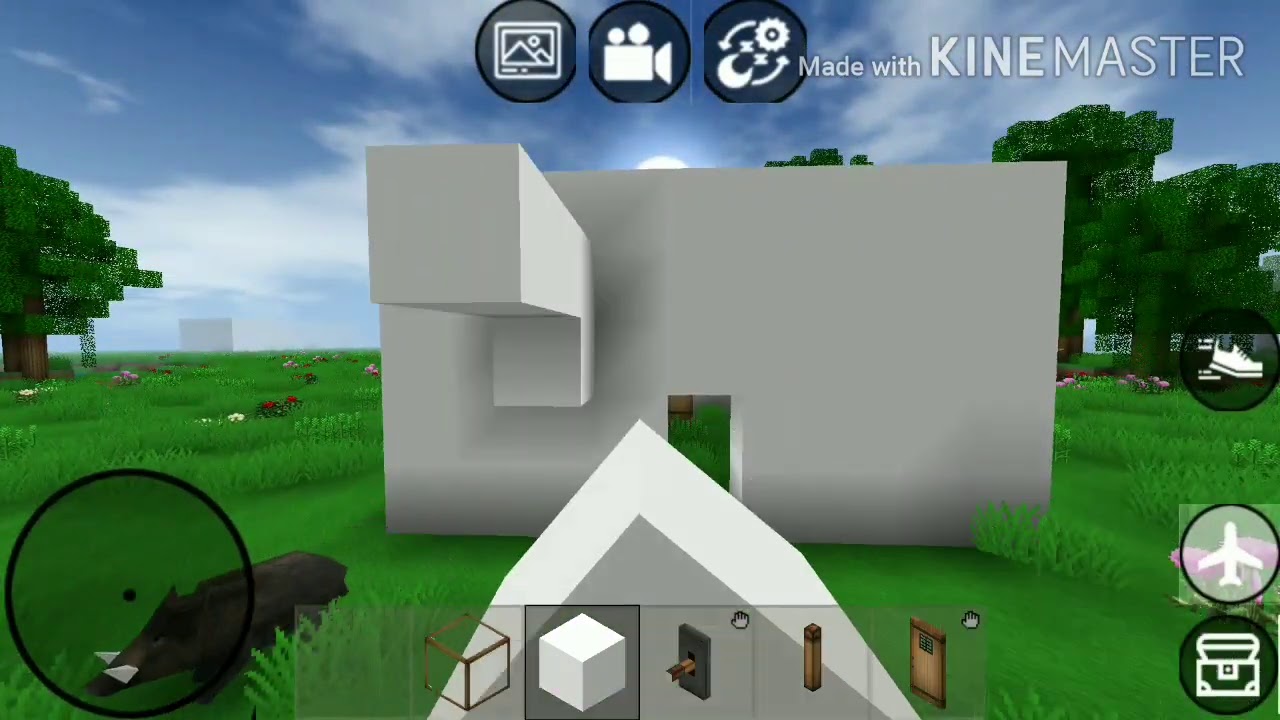 Mini Block Craft - House building for beginners - YouTube