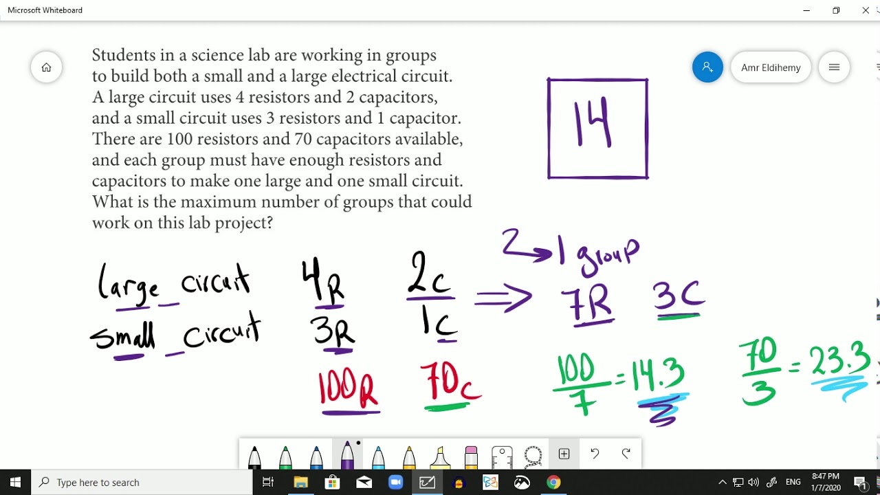 word problem - YouTube