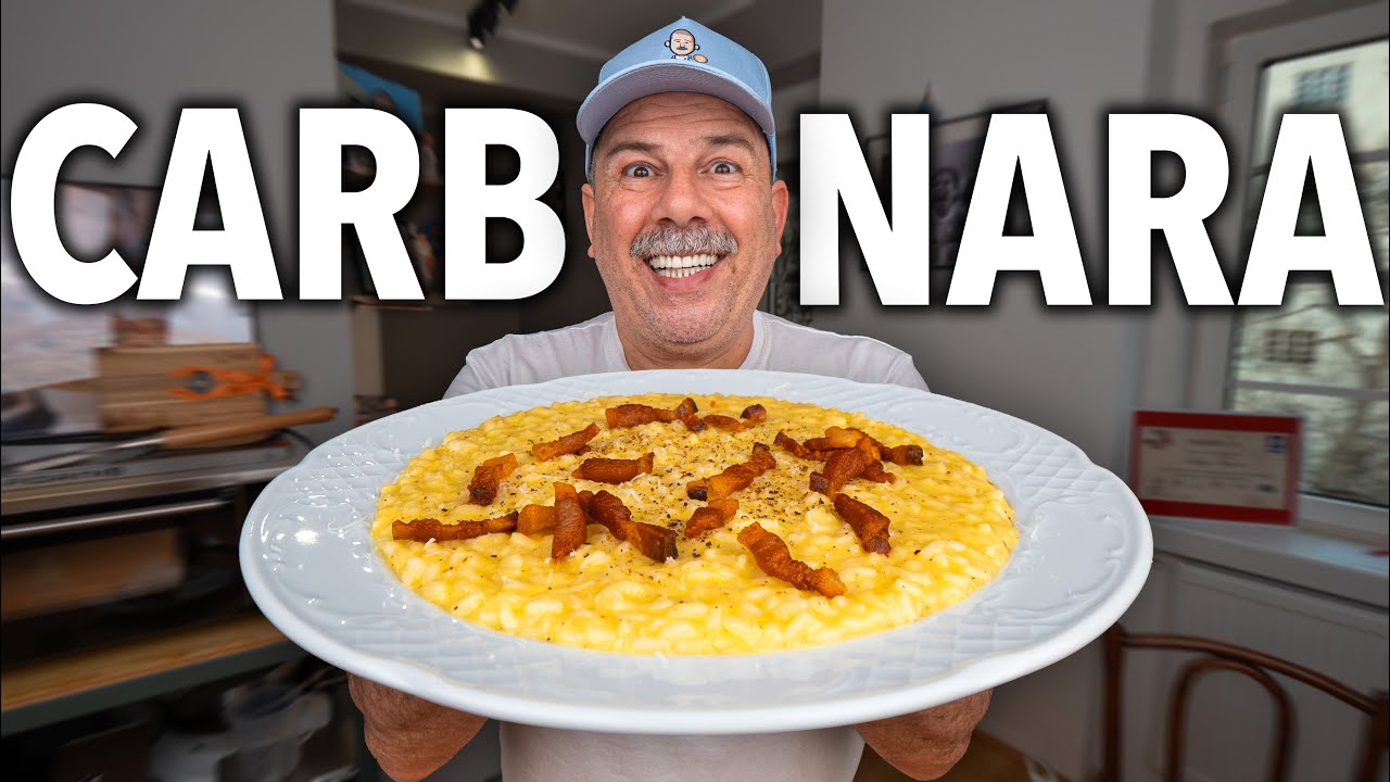 Luigis ultimatives RISOTTO CARBONARA Rezept - YouTube