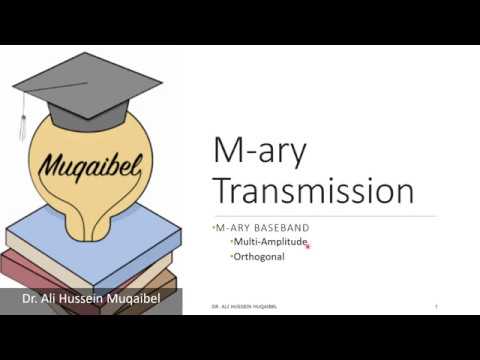 7.5 M-ary Multi amplitude and orthogonal signalling - YouTube
