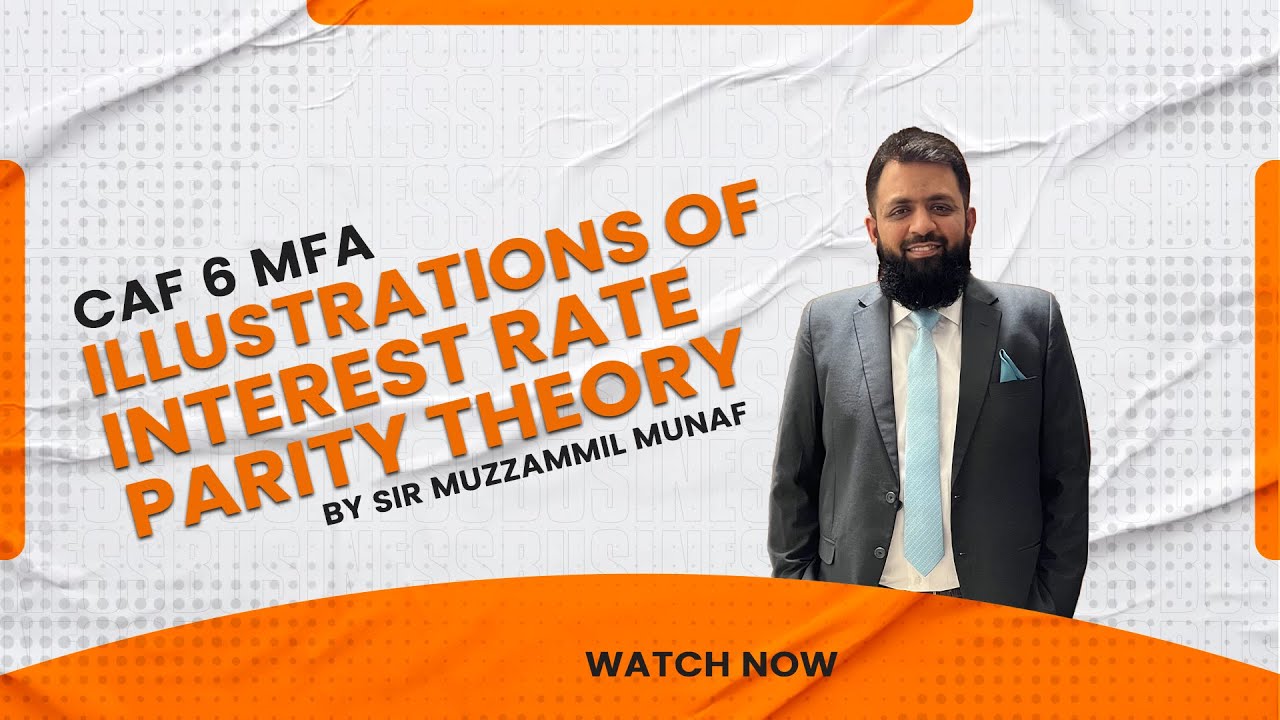 Illustrations of interest rate parity theory - YouTube