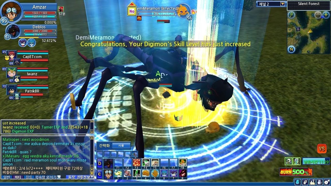Increasing skill points for Level-90 Digimon - Digimon Masters Online ...
