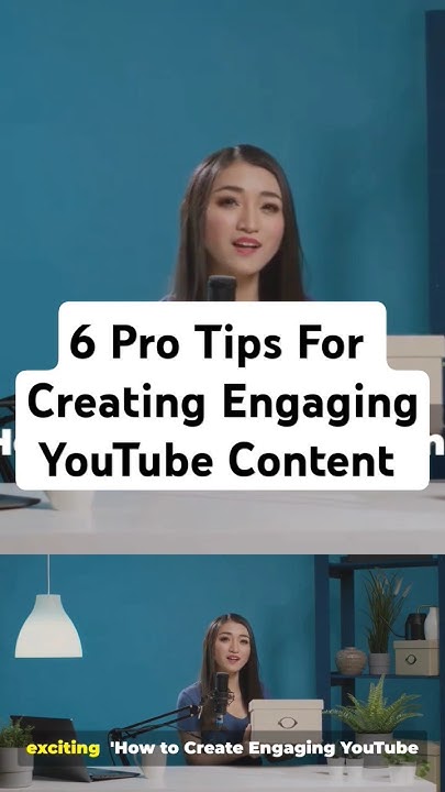 6 Pro tips for creating engaging youtube content 📈 #tech #youtubetips # ...