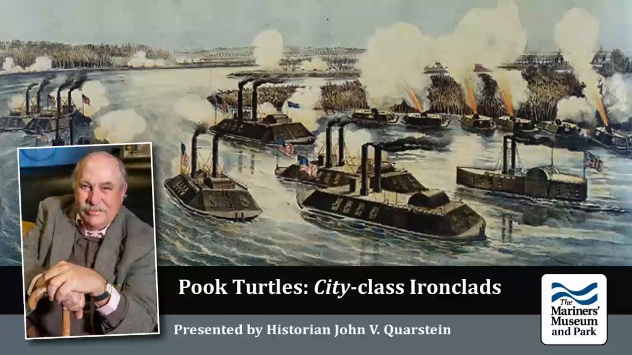 Civil War Lecture: Pook Turtles, City class Ironclads - YouTube