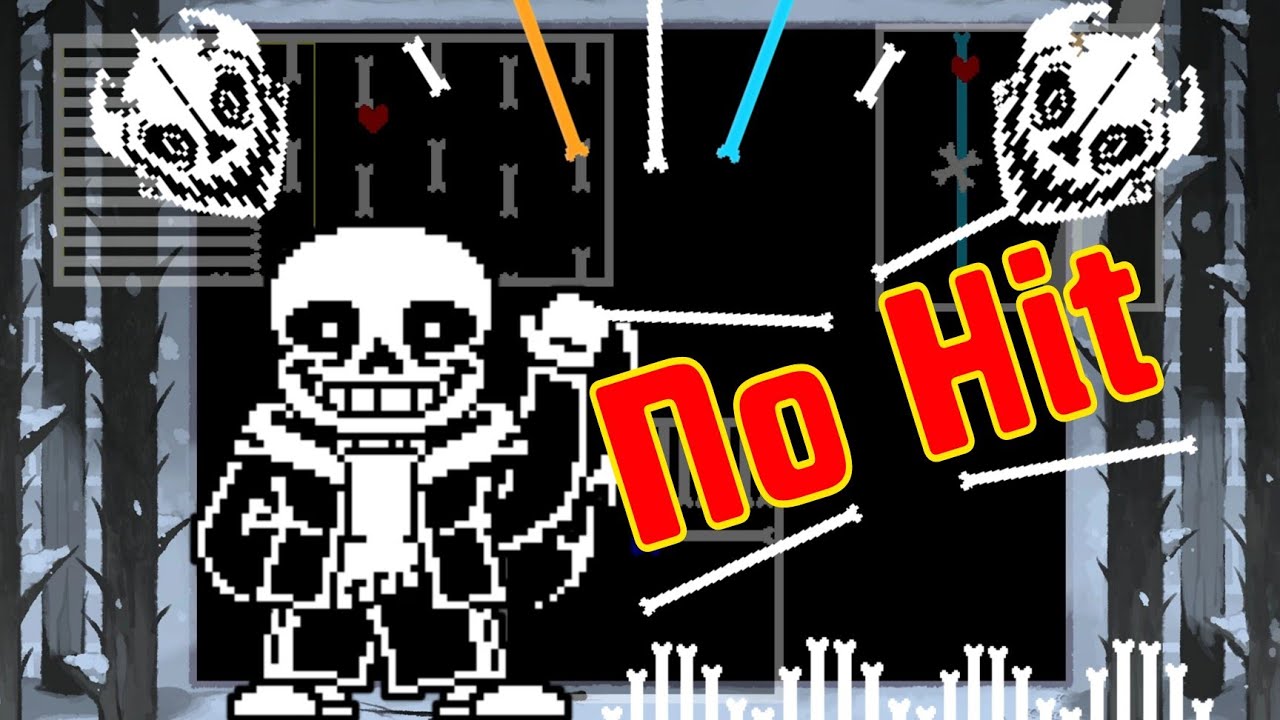 [NO HIT] Undertale The New Chance by ZhaZha - phase 1 - YouTube