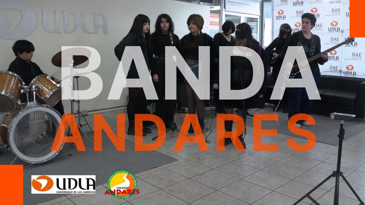Semana Artística| Evento Musical UDLA, Banda Andares 2024 - YouTube