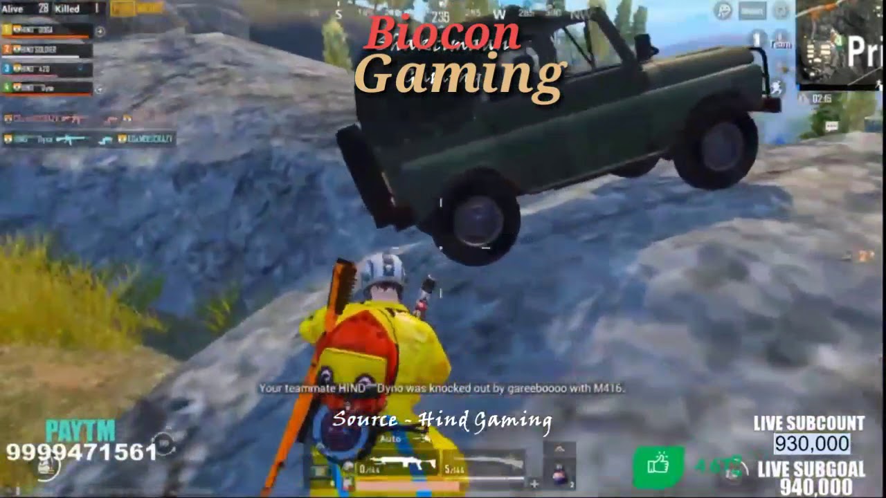 Gareeboo vs hind 420 intense fight #mf l Biocon Gaming - YouTube