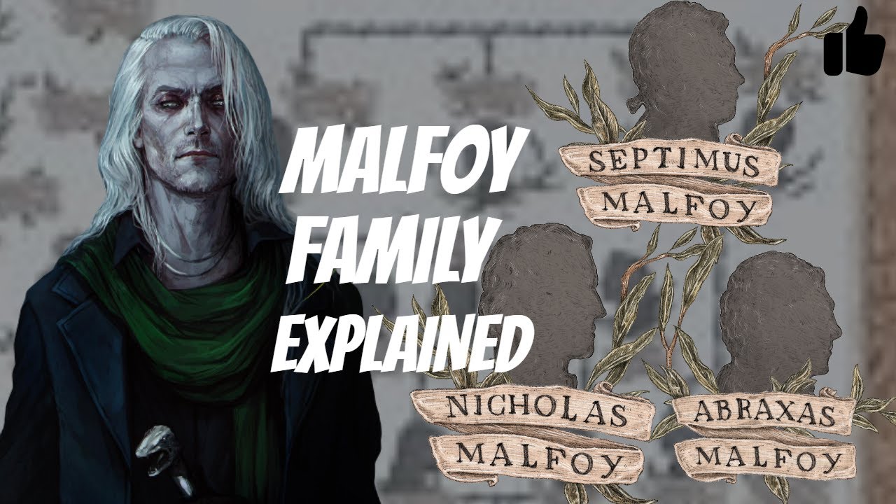 MALFOY Family Tree explained | The story of the Malfoys | Origins ...