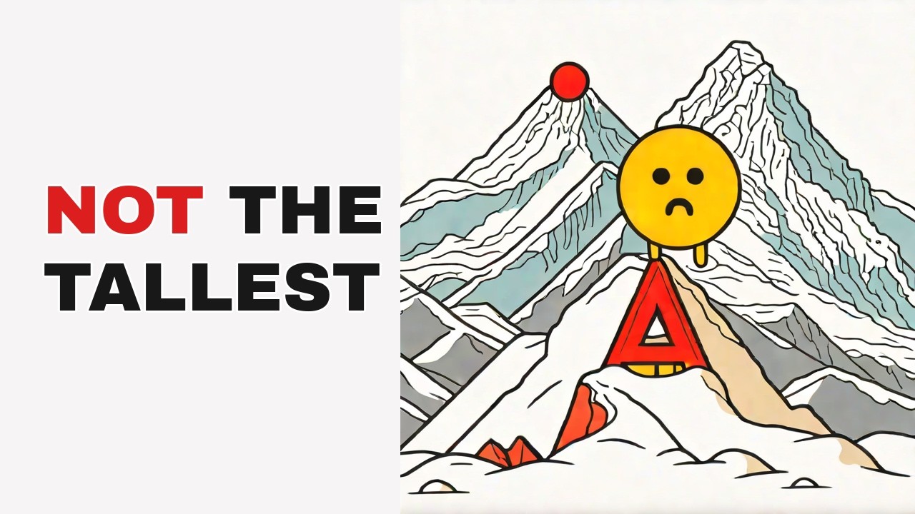 Why is Mount Everest not actually the tallest mountain on Earth? - YouTube