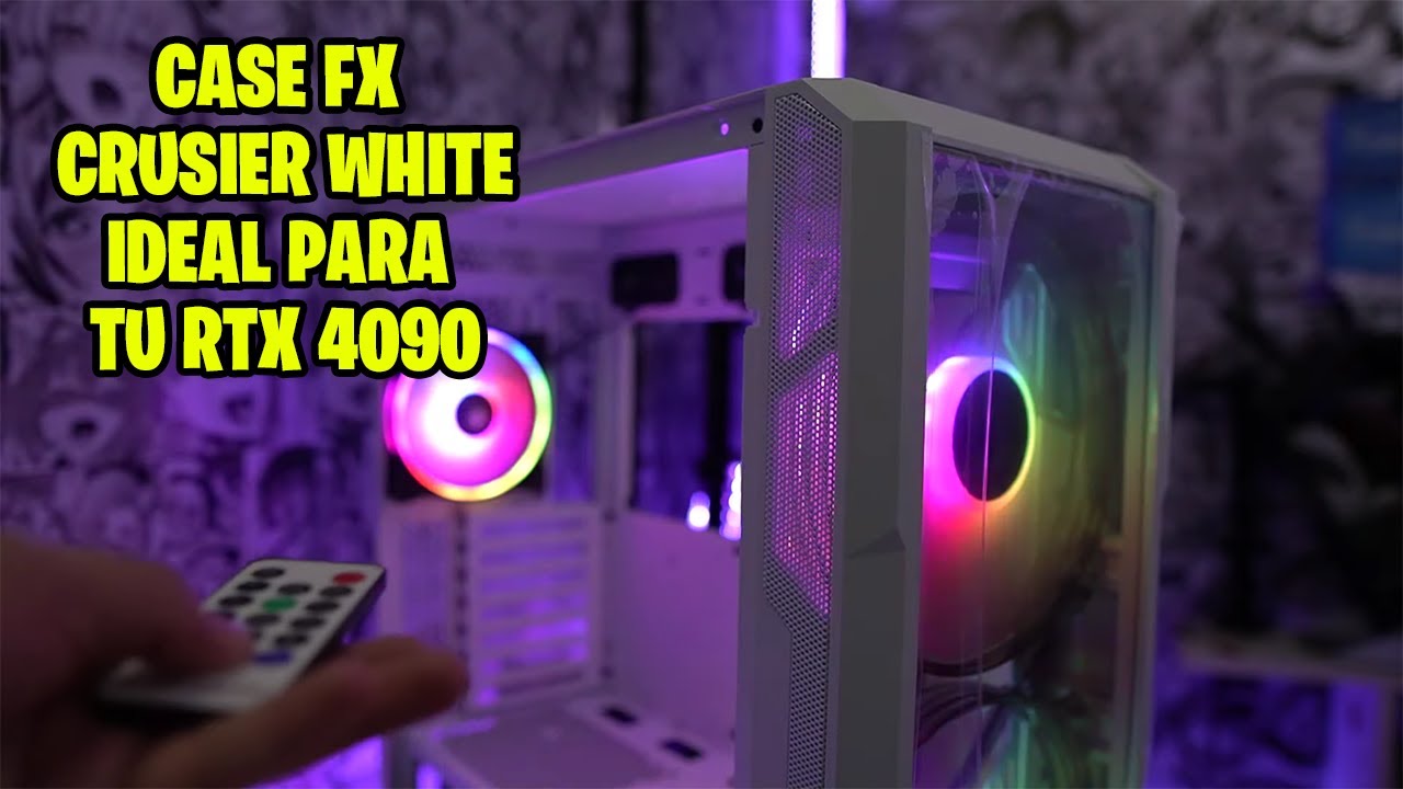EL GABINETE IDEAL PARA TU RTX 4090 | FX CRUSIER WHITE @AntryxLatam ...
