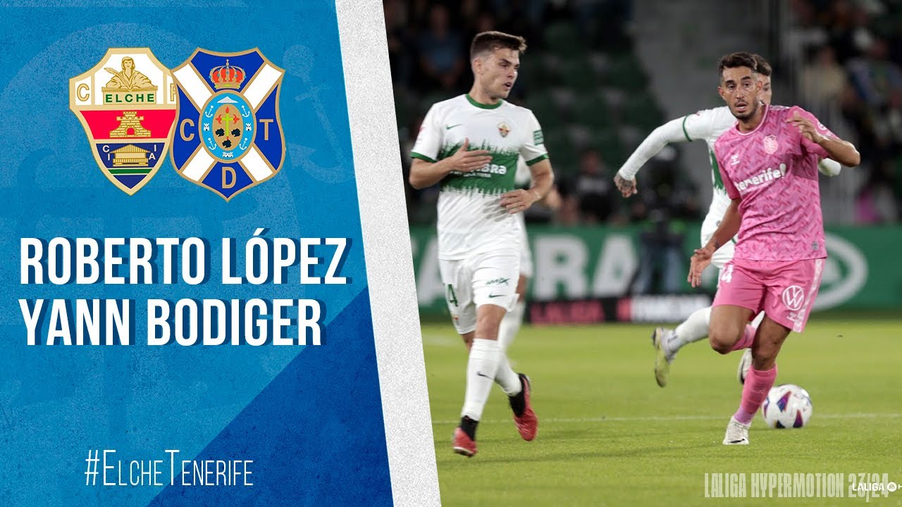 CD Tenerife | Yann Bodiger y Roberto López, tras no sumar ante el Elche ...